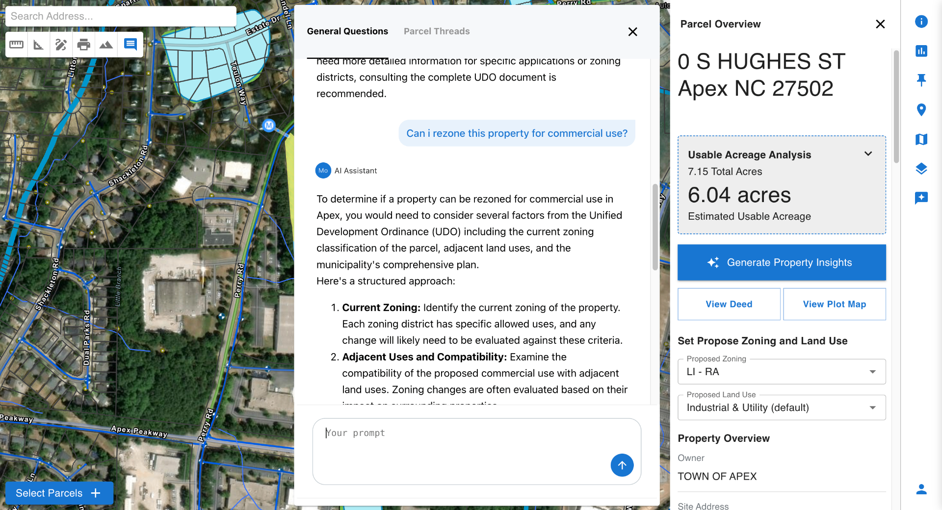 Mapline.ai - Your AI-powered land intelligence platform