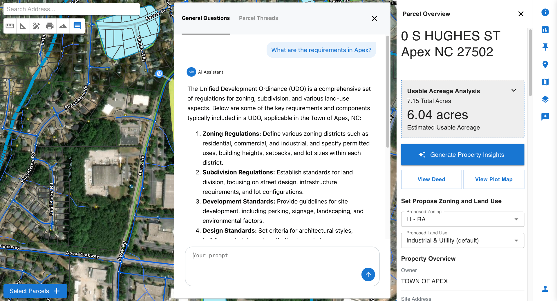 Mapline.ai - Your AI-powered land intelligence platform